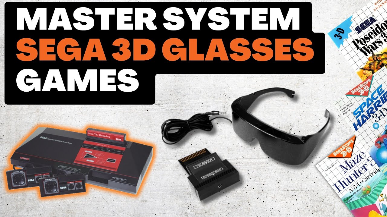 3D MASTER SYSTEM GAMES! Play them with Sega 3D Glasses - YouTube