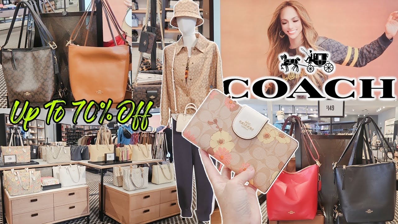COACH OUTLET NEW ARRIVALS UP TO 70% OFF | COACH OUTLET SHOP WITH ME ...