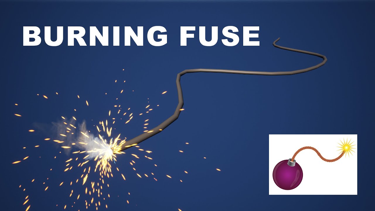 Unreal Engine 5 - Burning Fuse - YouTube