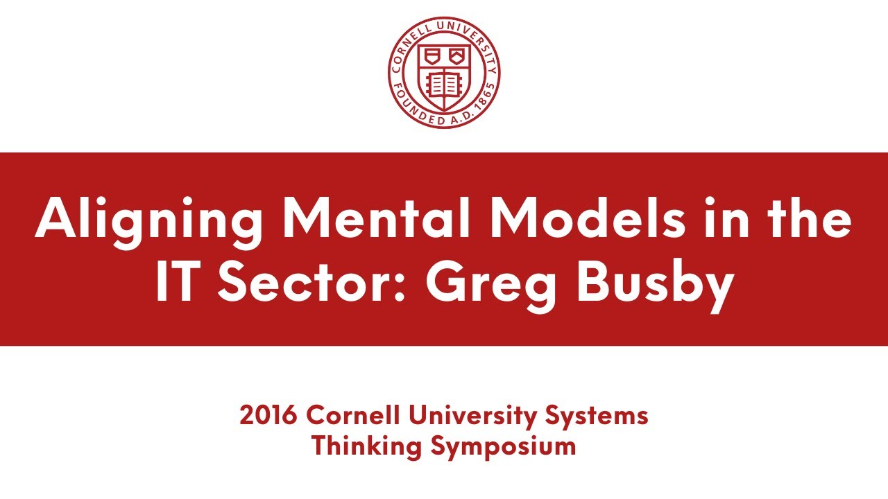 Greg Busby on a new perspective on scoping IT systems | Academic ...