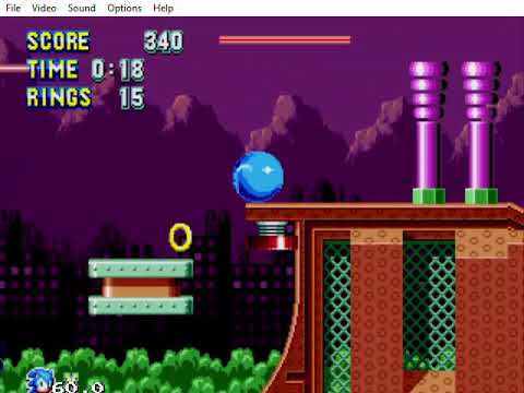 Sonic 1 Mania Edition (0:28) Spring Yard Zone Act 2 Speedrun (IGT) As ...