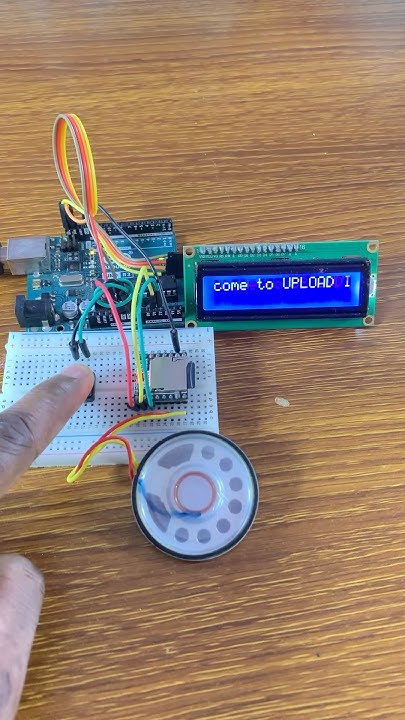 DIY Arduino Project to scroll a MESSAGE on the LCD #arduino #technology ology - YouTube
