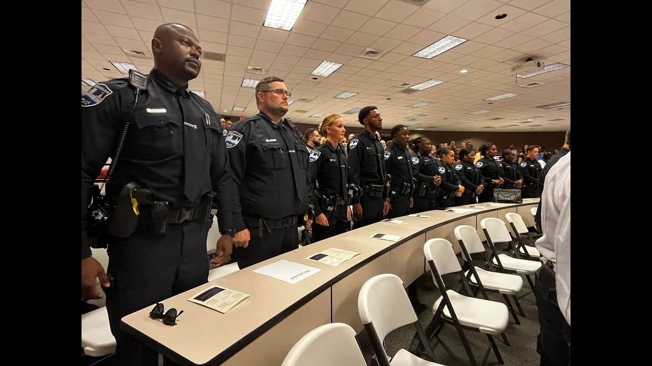 Savannah Police Department Badge Pinning & Lateral Recognition Ceremony ...