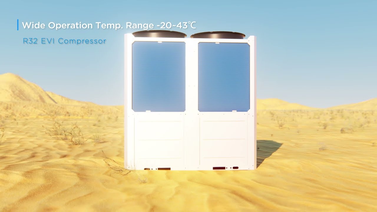 Midea Aqua Thermal R32 DC INverter ATW HP (Chiller) | Product Video ...