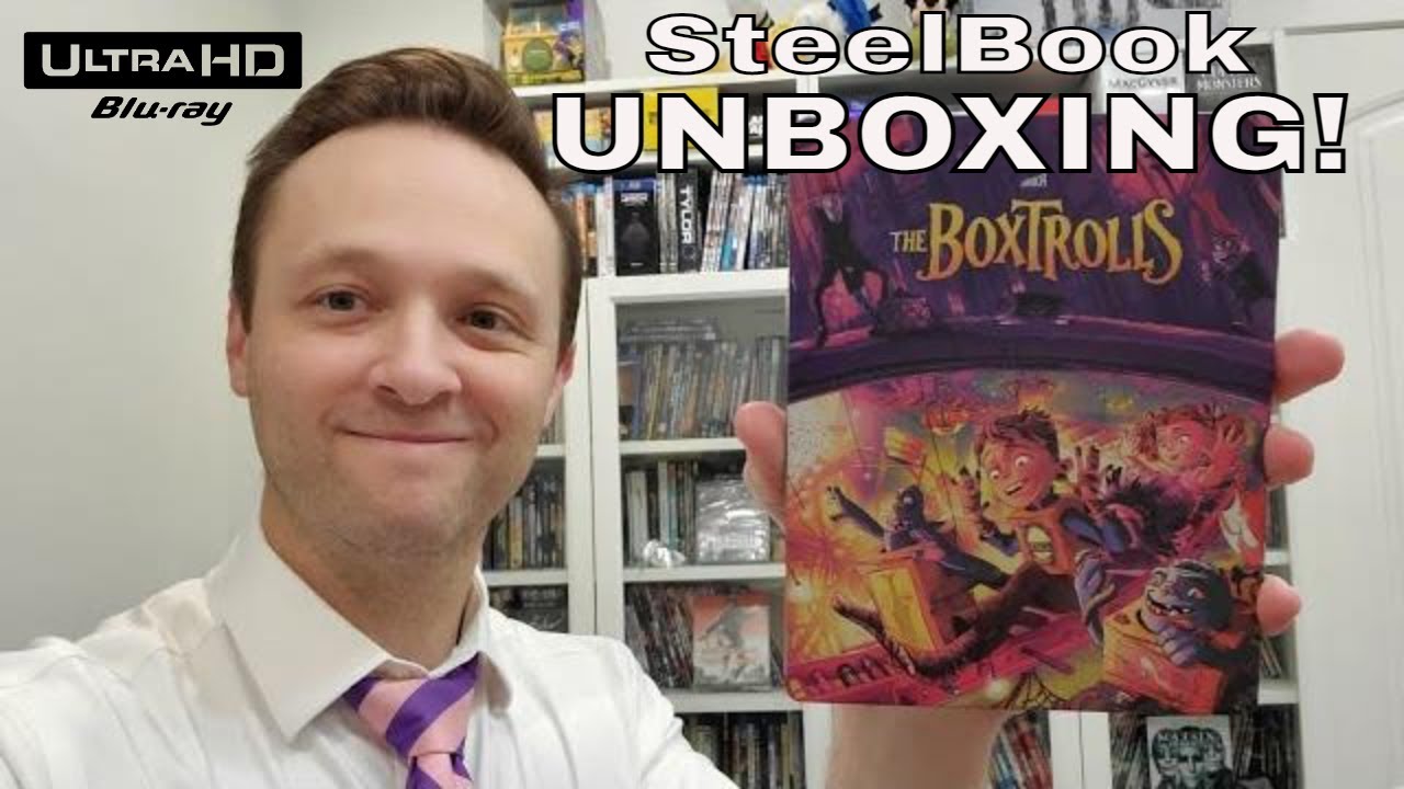Boxtrolls 4K Steelbook Unboxing - Laika - Shout Factory - YouTube