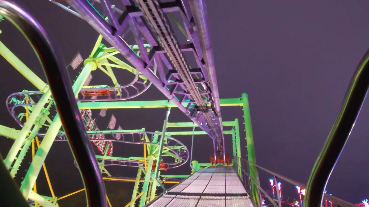 Euro Coaster (Buwalda) On Ride Hyde Park Winter Wonderland 2021 - YouTube