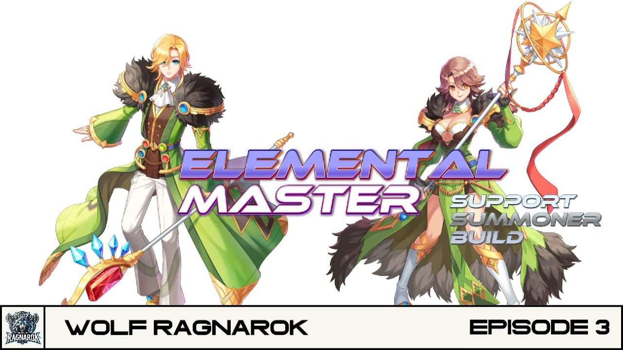 Elemental Master - Support Summoner Build - WOLF RAGNAROK | # ...