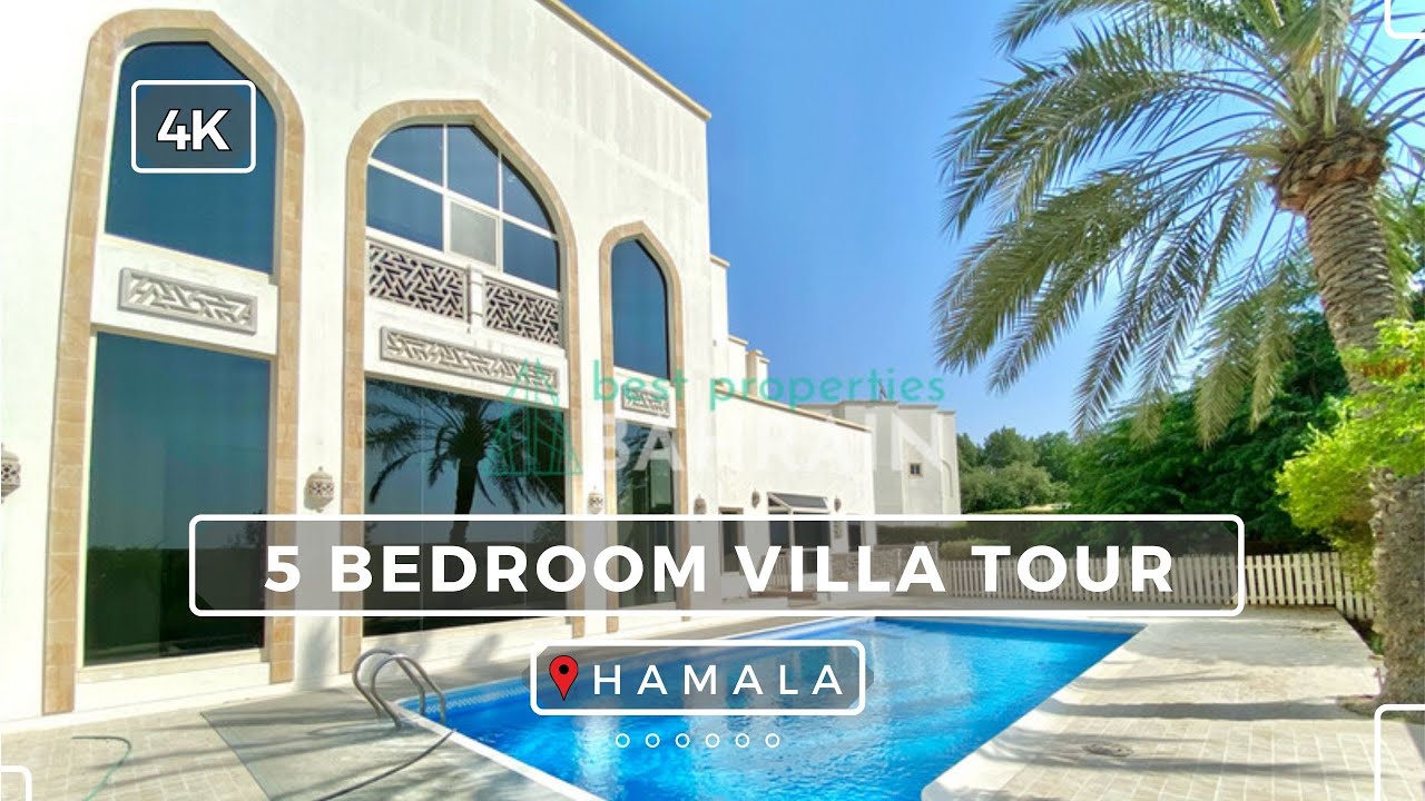 Majestic 5 Bedroom Villa with Private Pool - Hamala , Bahrain - YouTube