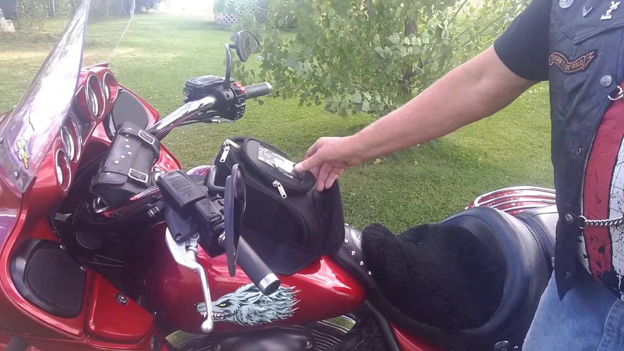 Kawasaki Vulcan Vaquero Motorcycle Tank Bag Review - vikingbags.com ...