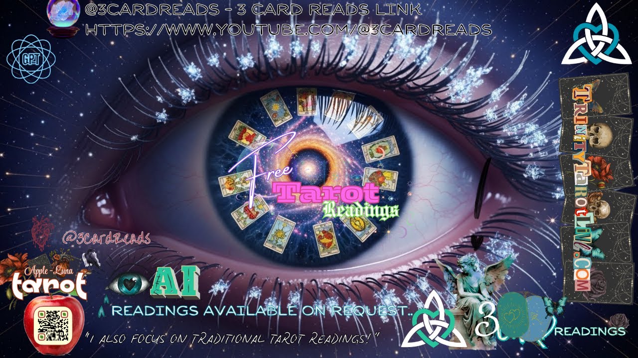 FREE TAROT CARD READINGS @3CARDREADS ️⭐ WITH 🍎APPLE LUNA # ...