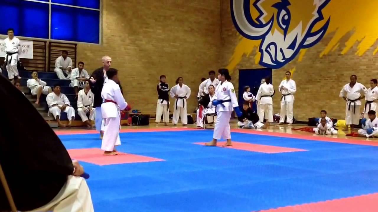 Kumite: Boys ? v Guyana | IKD World Cup 2015 Shotokan Karate # ...