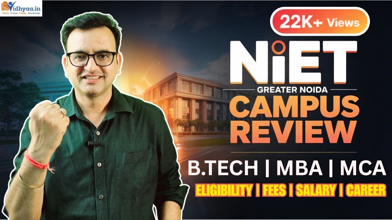 NIET Greater Noida में Admission लें? Fees, Cutoff & Placement सच जानिए ...