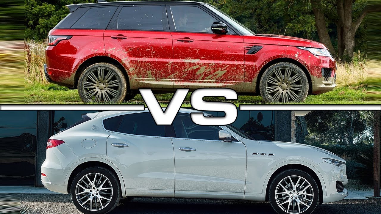 2018 Range Rover Sport vs 2017 Maserati Levante - YouTube