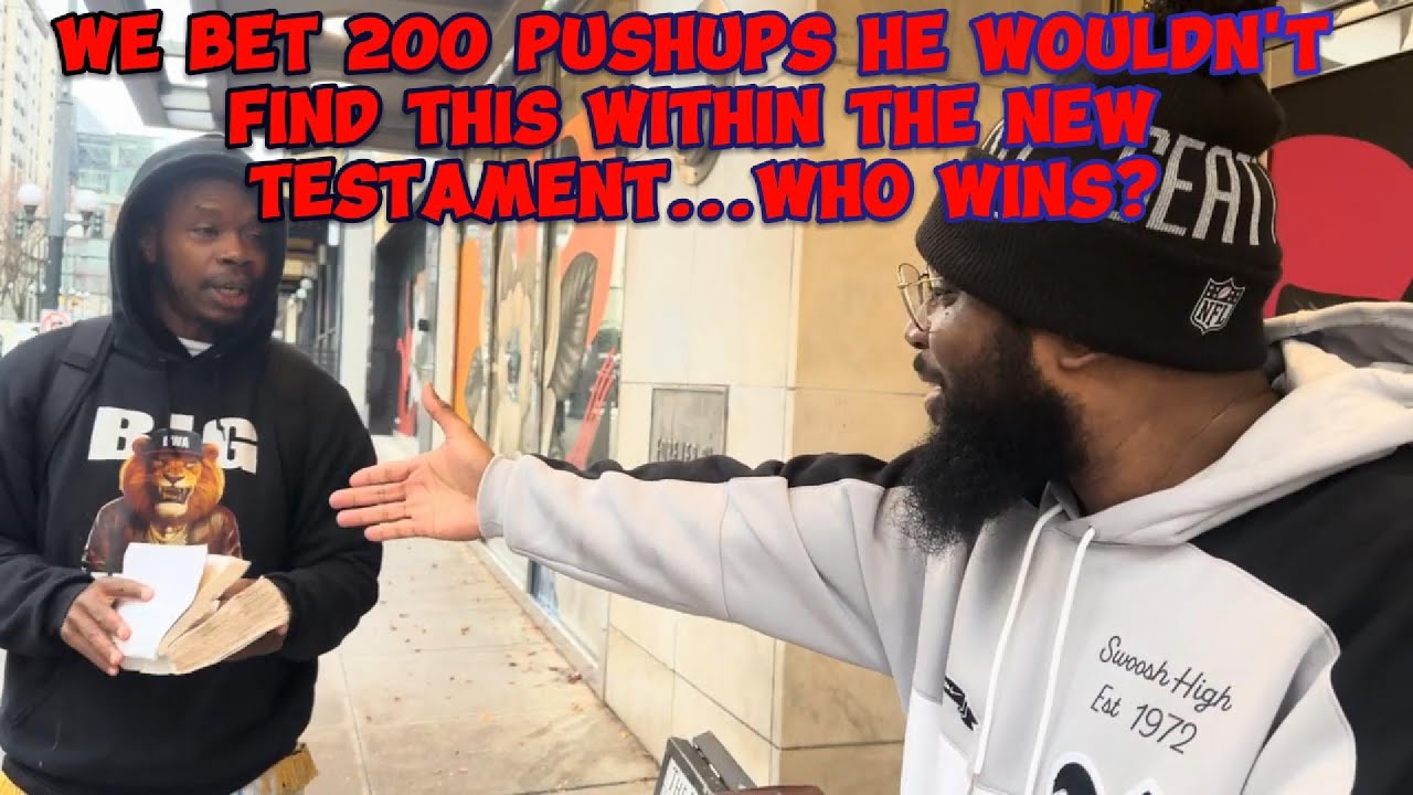 FRIENDLY FADE Part 2: 200 PUSHUP WAGER IF HE COULD FIND THIS IN THE NEW ...