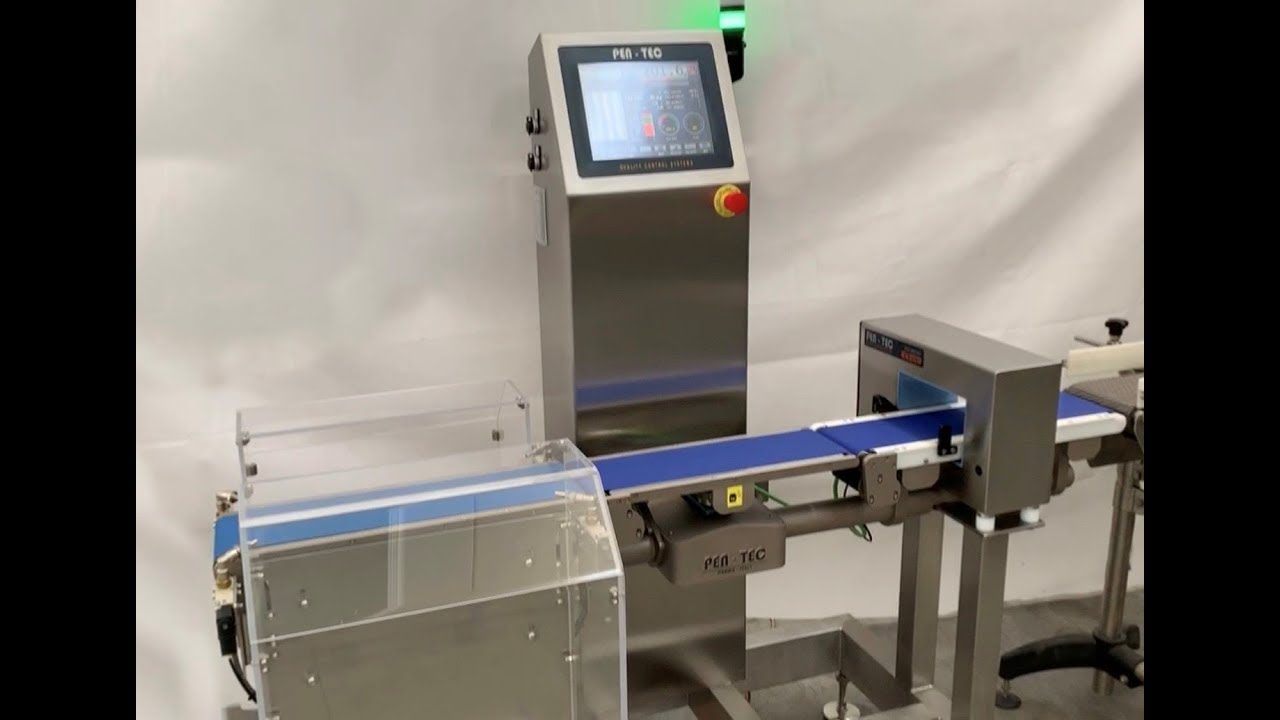 Combi Checkweigher + Metal detector long packages small space - Pen-Tec ...