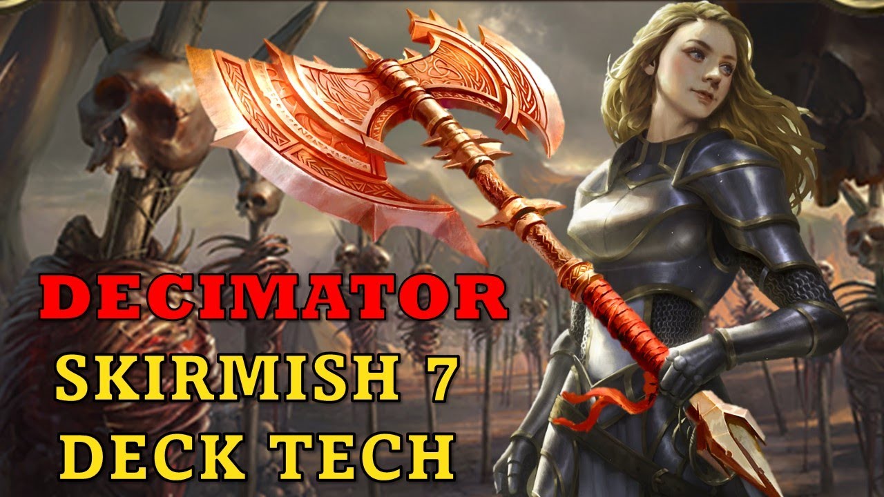 Skirmish Decimator Dorinthea Deck Tech | Flesh and Blood Blitz ...