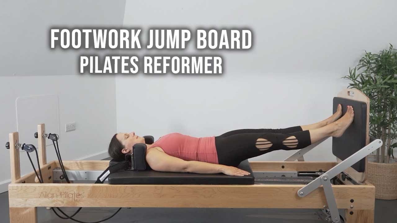 Footwork Jump Board - Pilates Reformer - YouTube