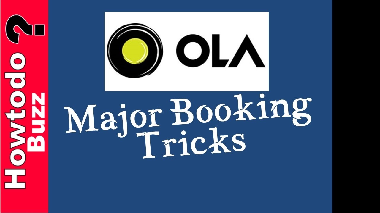 How to book OLA cab by OLA app: OLA App tutorial - YouTube