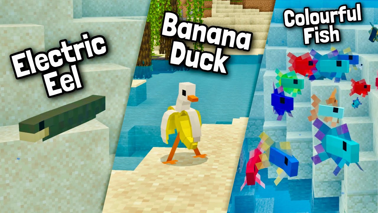 ELECTRIC EEL , BANANA DUCK , COLOURFUL FISH , ORANGE PENGUIN MOD FOR ...