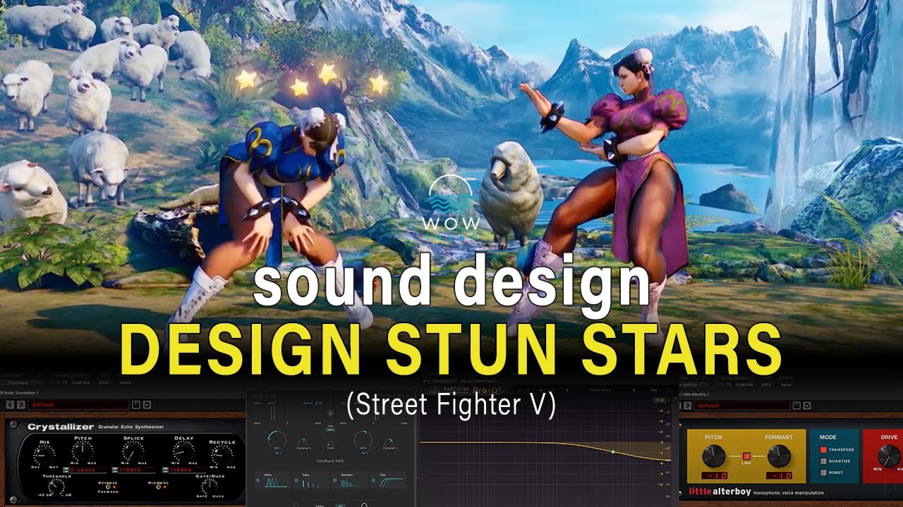 How to Design The Stun Stars Sound Effect | Tutorial Video by WOW Sound ...