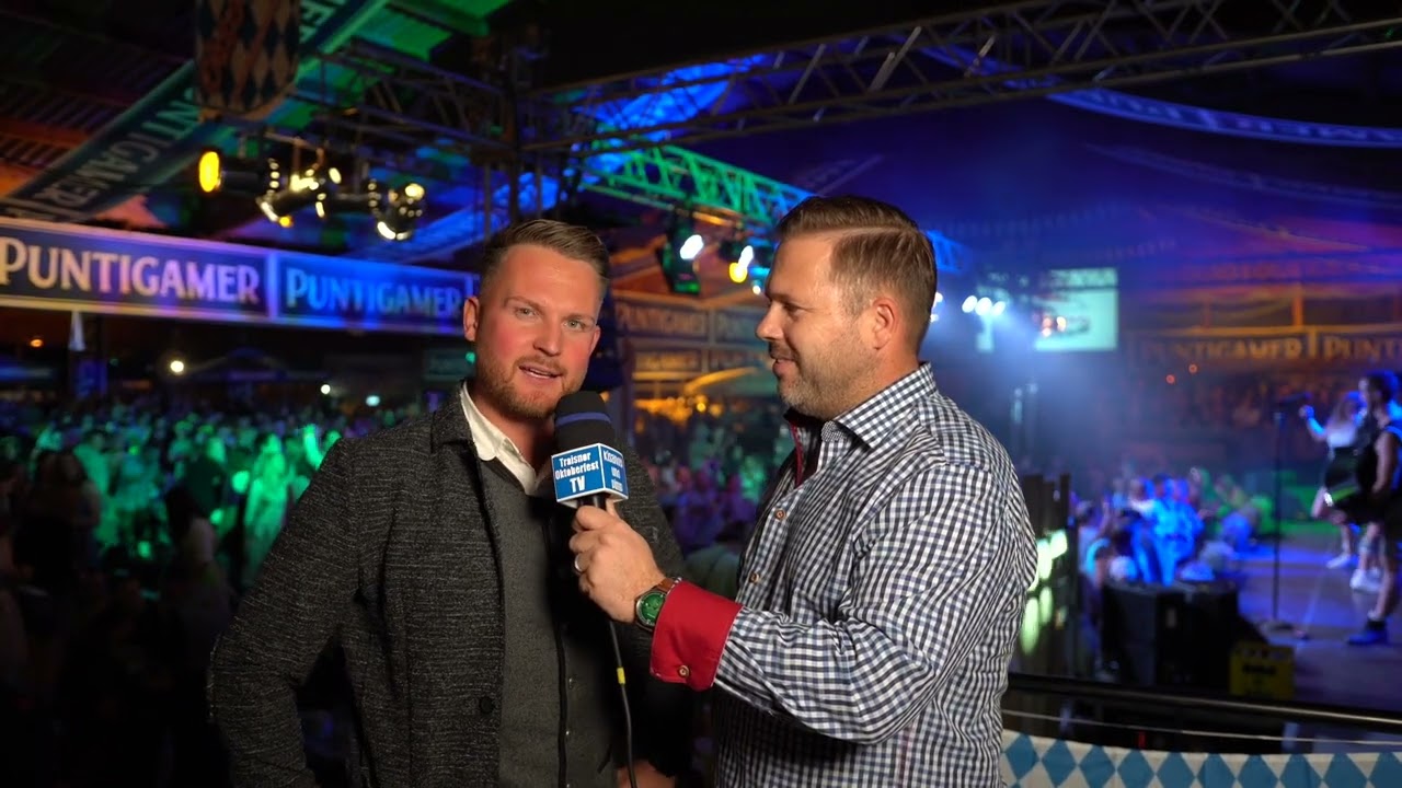 Kevin Bauer im Interview - 16. Original Traisner Oktoberfest (29.9.22 ...