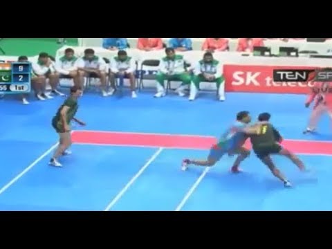 Anup Kumar Slap Pakistani Player | India Vs Pakistan | Khel Kabaddi ...