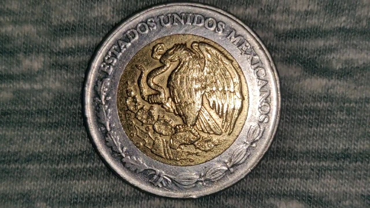 1992 RARE MEXICO 2 PESOS COIN - YouTube