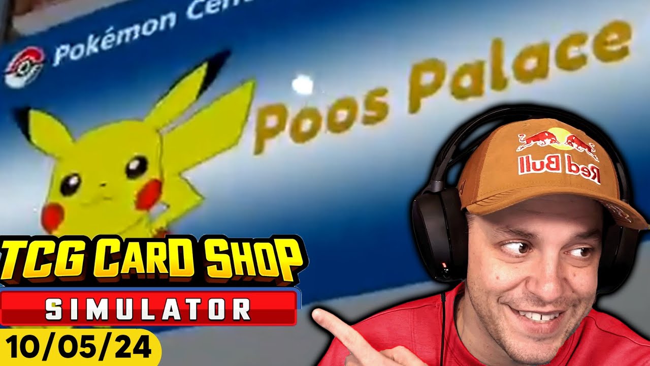 I Opened a Pokemon Trading Card Shop! (In Game) - YouTube