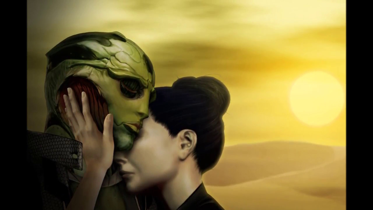 ♥Mass Effect- Shepard X Garrus,Thane♥ - YouTube