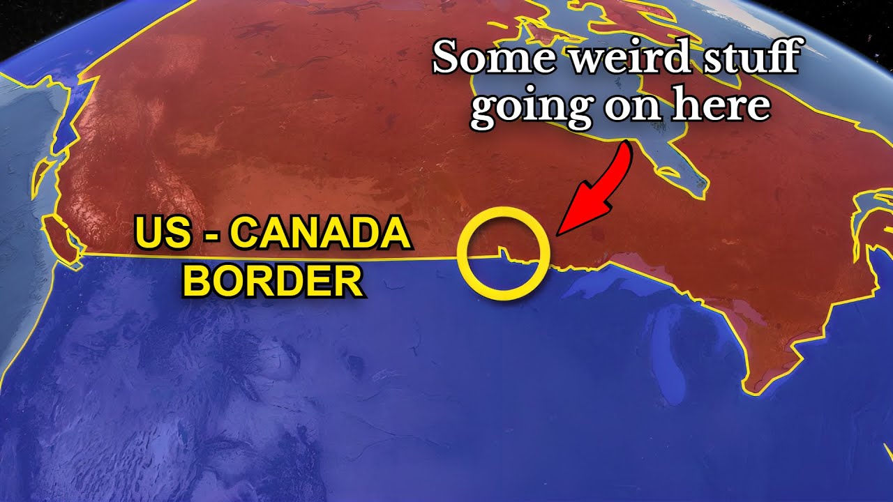 United States and Canada's Bizarre Border Explained - DOCUMENTARY - YouTube