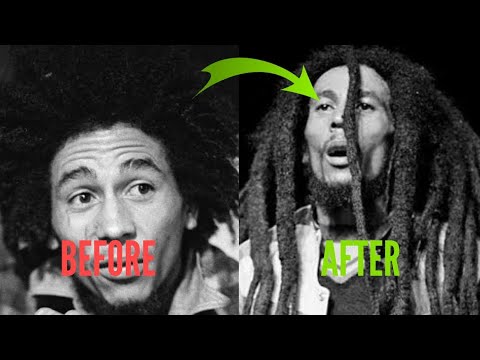 THE EVOLUTION OF BOB MARLEY' FREEFORM DREADLOCKS - YouTube
