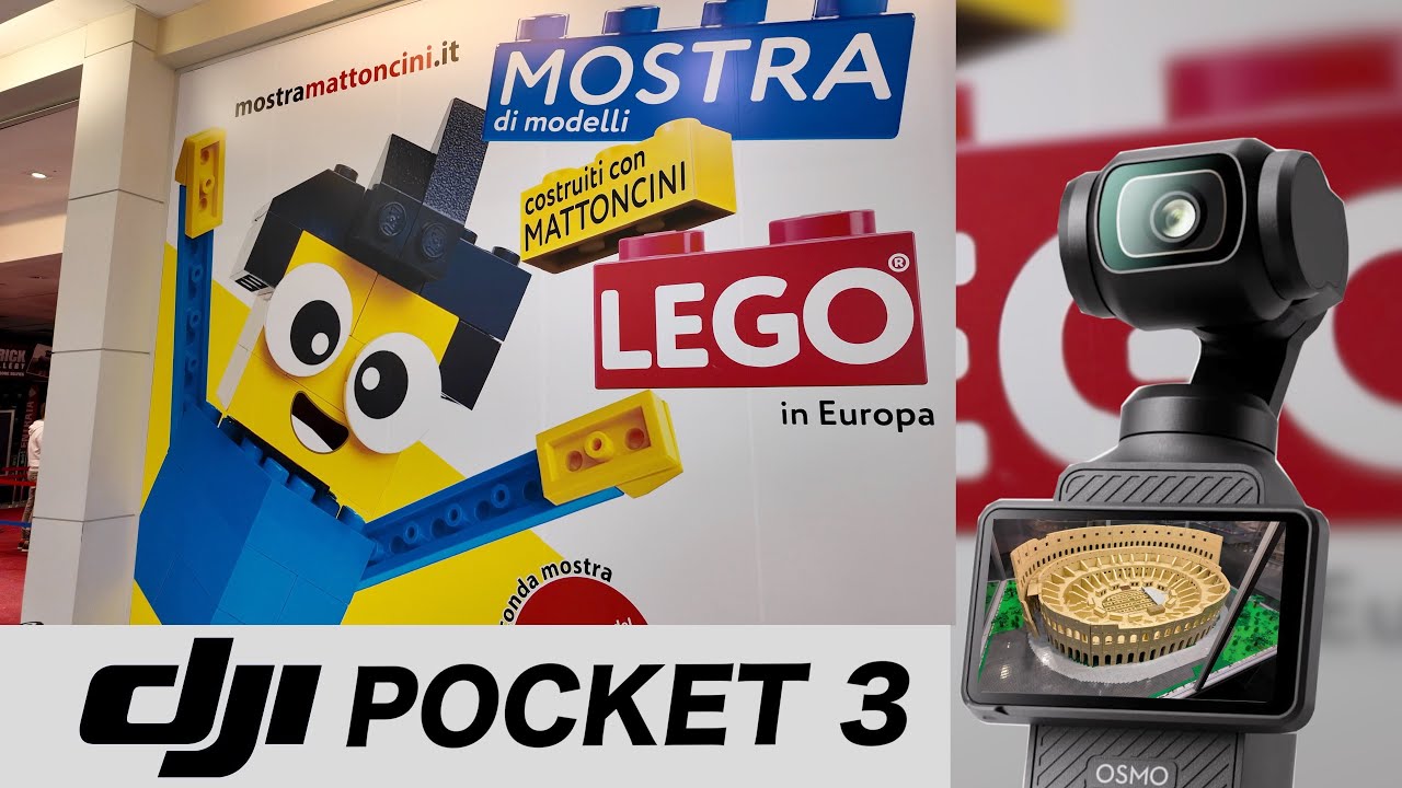 TRA I LEGO CON LA DJI OSMO POCKET 3 + TUTORIAL - YouTube