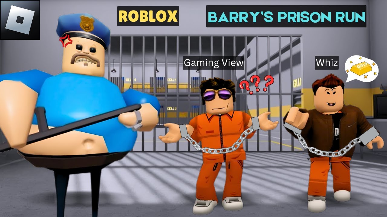 Can We Escape From Barry's Prison? 😨 | Roblox | Barry's Prison Run ...