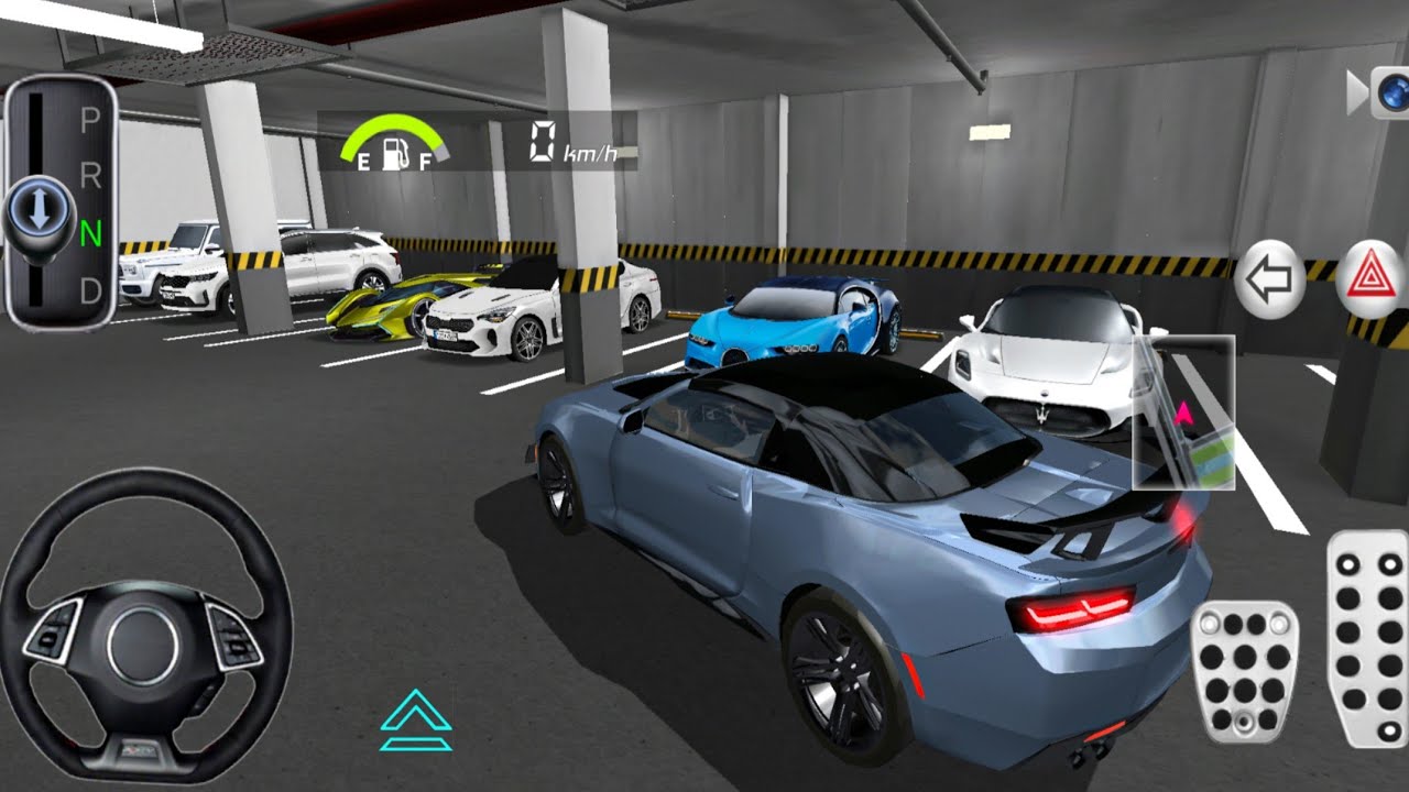 3d Driving Class - New Car Driving Underground Parking Area - Car Game ...