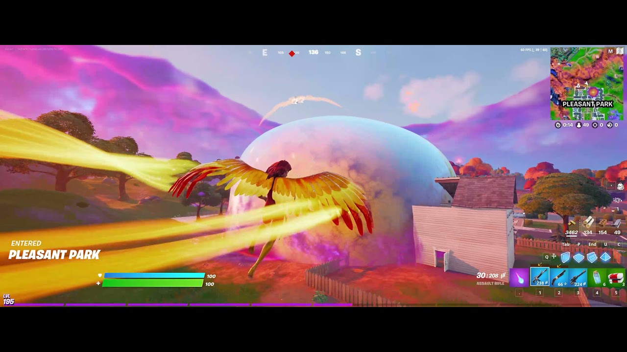 Dark Phoenix in Fortnite - YouTube