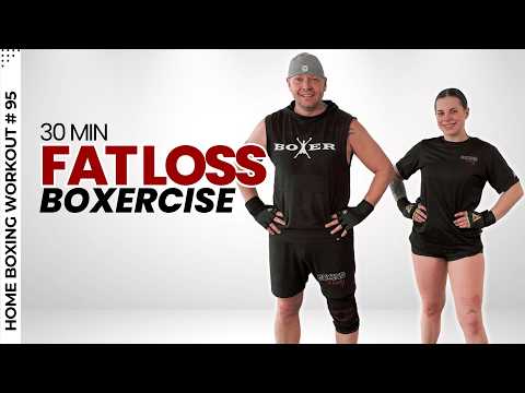 30 Min Full Body Cardio Boxing to Burn Fat | Boxercise