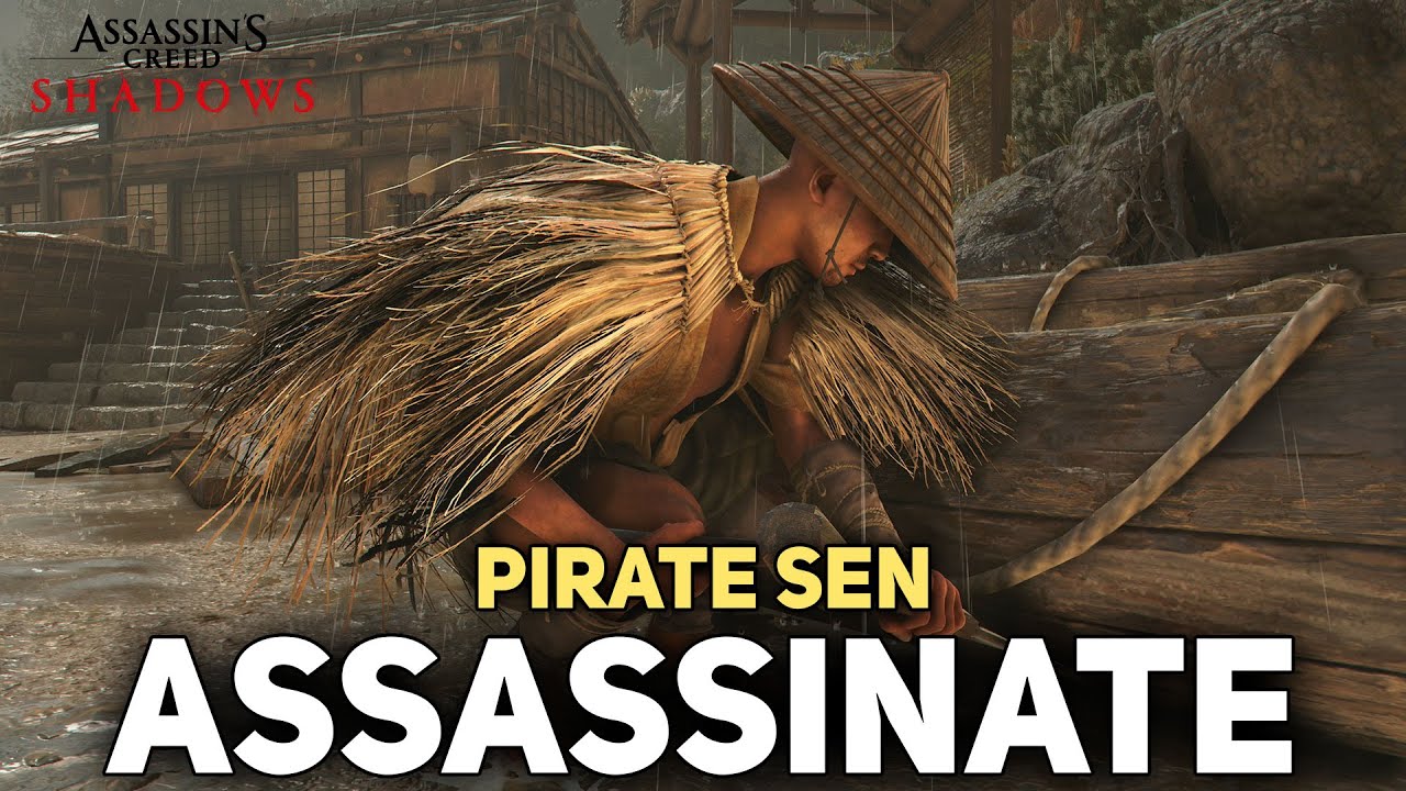 Assassinate Sen - The Pirate Alliance - Assassins Creed Shadows - YouTube