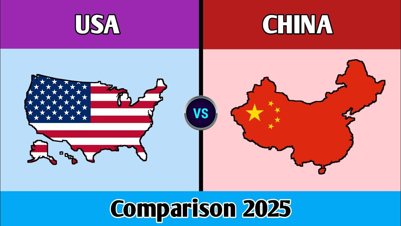 USA vs China | Country Comparison 2025 | Data Search 2.0 - YouTube