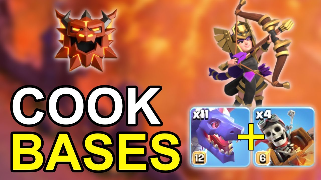Cook Bases with Mass Totem Hydra in Legends - YouTube
