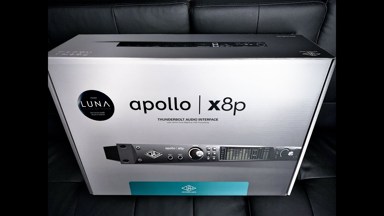 Unboxing the new Universal Audio Apollo x8p!!! - YouTube