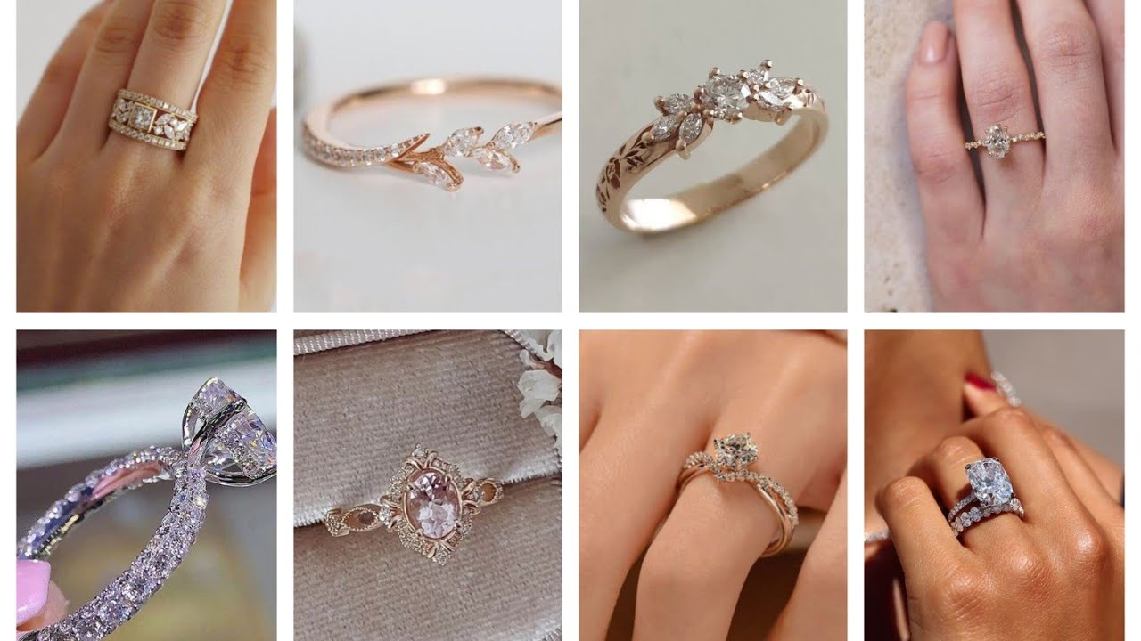 Affordable Lightweight Diamond Ring 💍 designs for girls ️ - YouTube