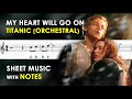 My Heart Will Go On - Titanic | Sheet Music with Notes for Recorder ...