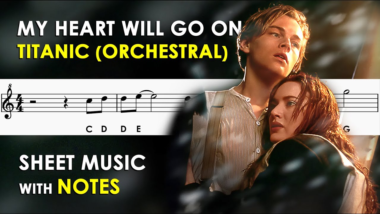 My Heart Will Go On - Titanic | Sheet Music with Notes for Recorder ...