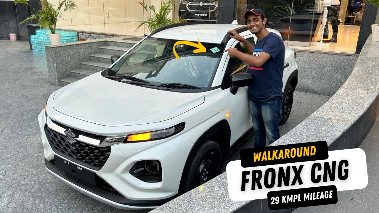 Maruti Fronx CNG launched at ₹8.41 lakhs | Boot Space Test | चलाओ 29 km ...