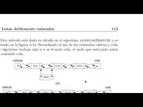 3.4 Listas doblemente enlazadas - YouTube