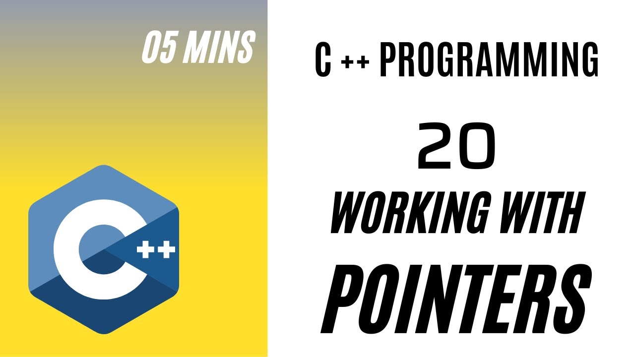 Working With Pointers Cpp Code Surfer Youtube 1688