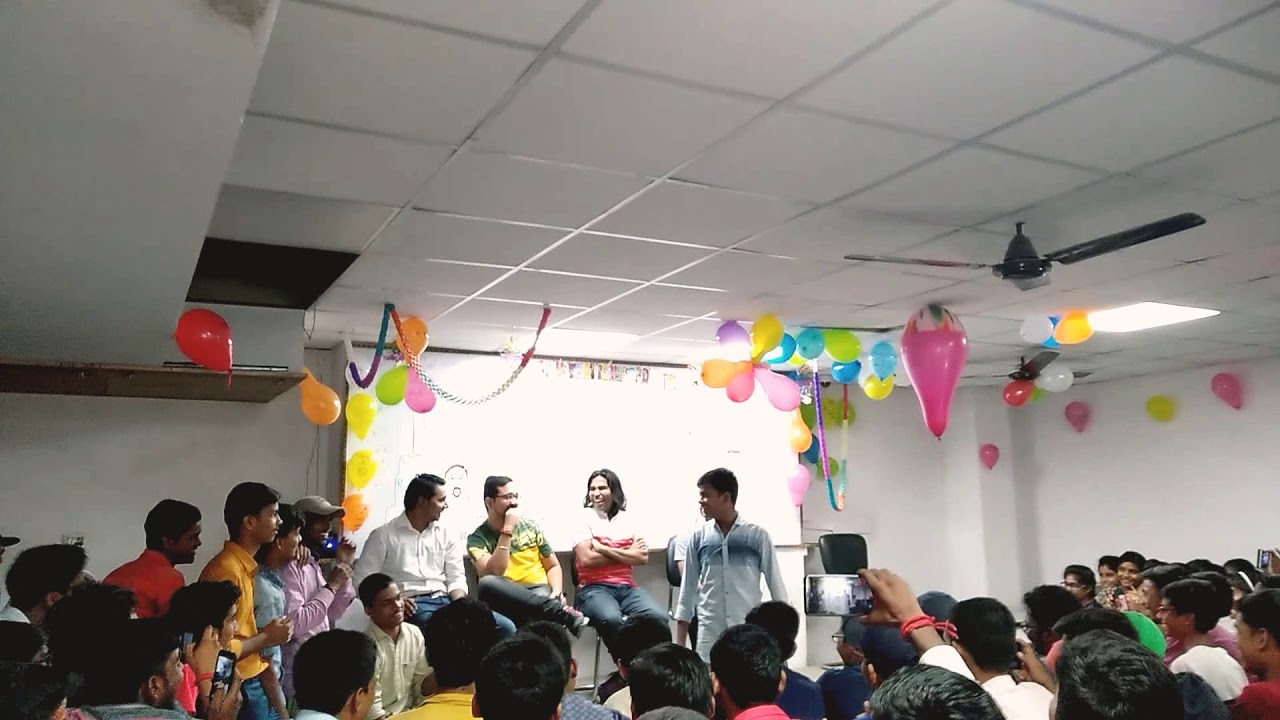Sahil pandey sings for teachers of l1 coaching on teachers day - YouTube