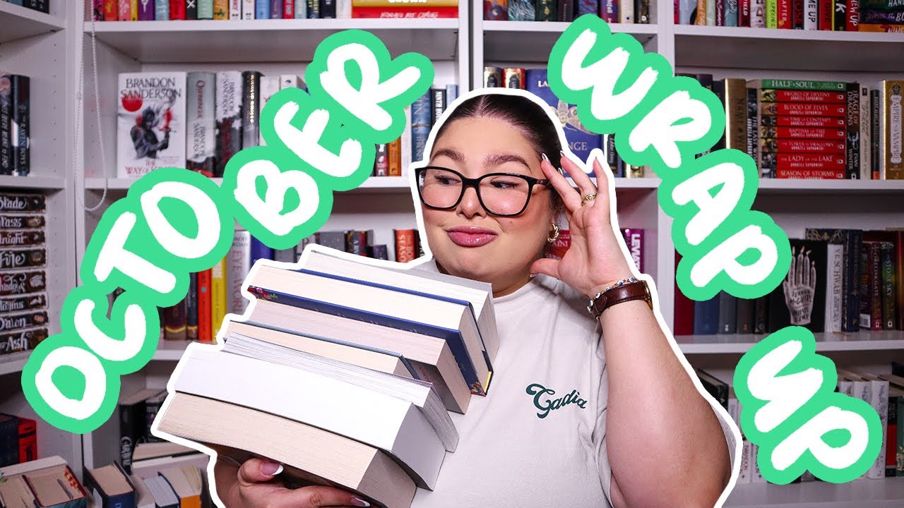 all the books i read in october 📚 october wrap up - YouTube