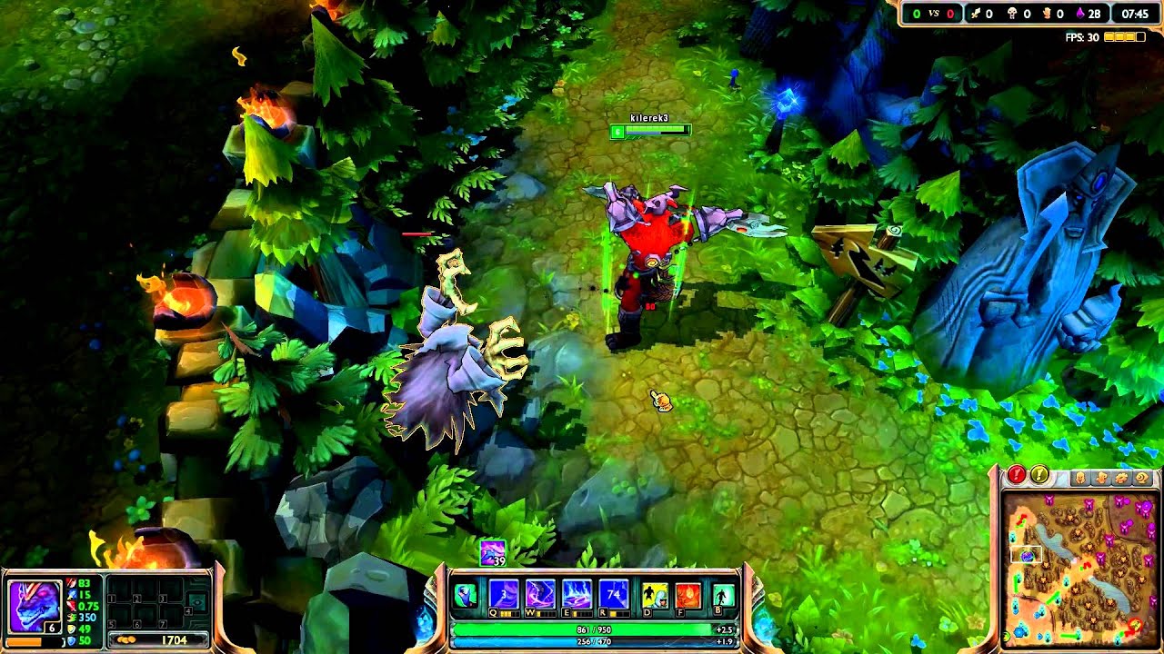 League of Legends NEW MONSTER CAMP Wight (SEASON 4) - YouTube