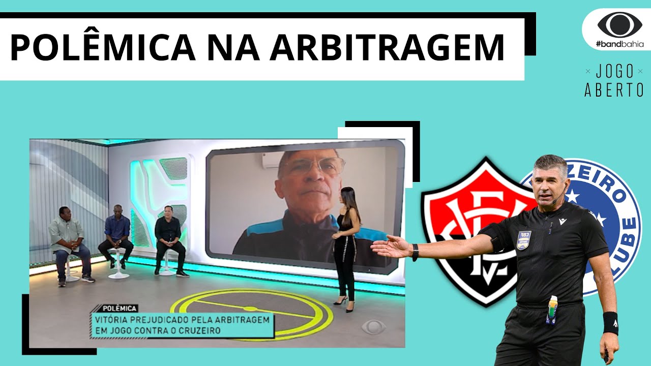 POLÊMICA - VITÓRIA RECLAMA DE ARBITRAGEM EM JOGO CONTRA O CRUZEIRO ...